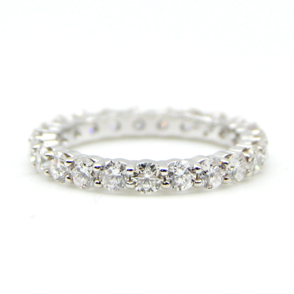 Fedina girodito o veretta eternity 2,10 ct | Virano Gioielli